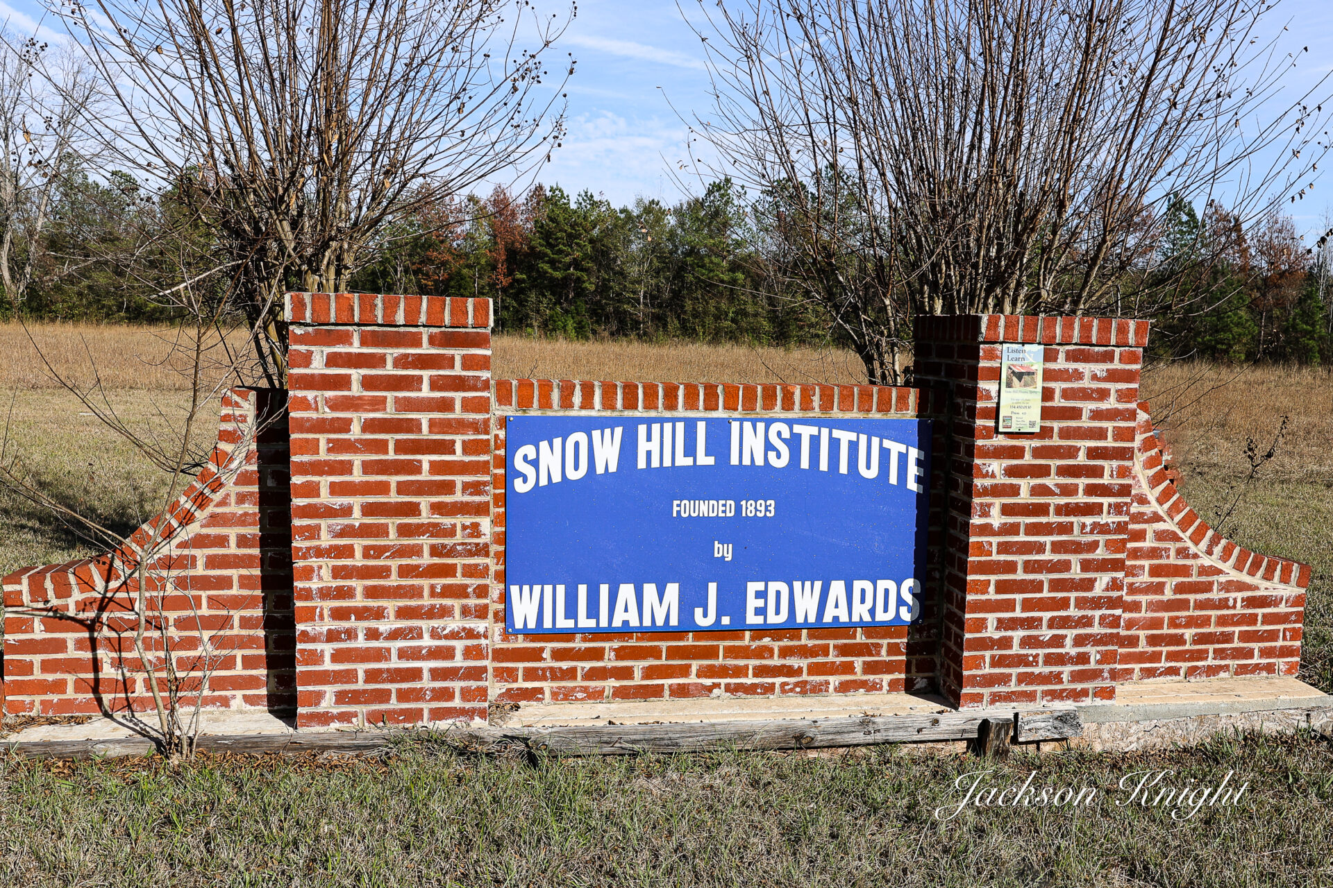 Snow Hill Institute Visit