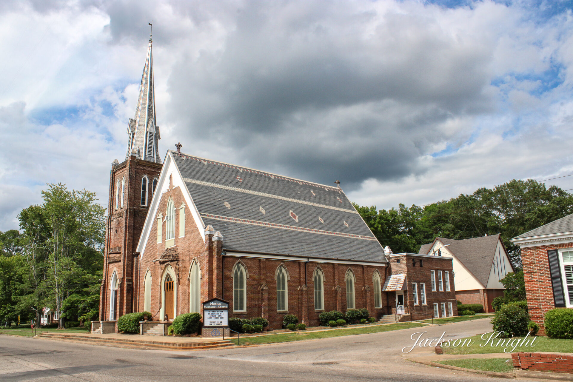 Marion Methodist Church - Jackson's Ramblings